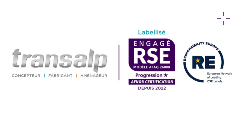 Transalp obtient le label Engagé RSE - Transalp
