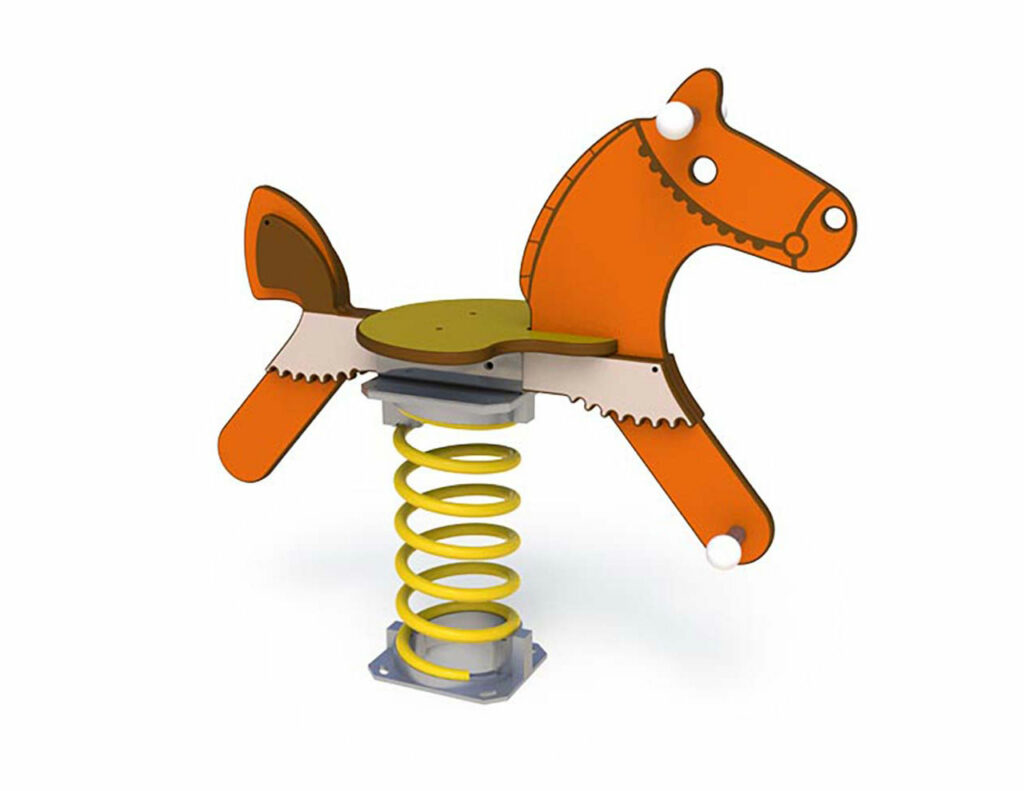 Jeux sur ressort : Structures extérieures avec ressort - Transalp