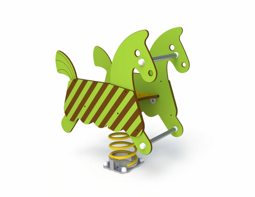 Jeux sur ressort : Structures extérieures avec ressort - Transalp